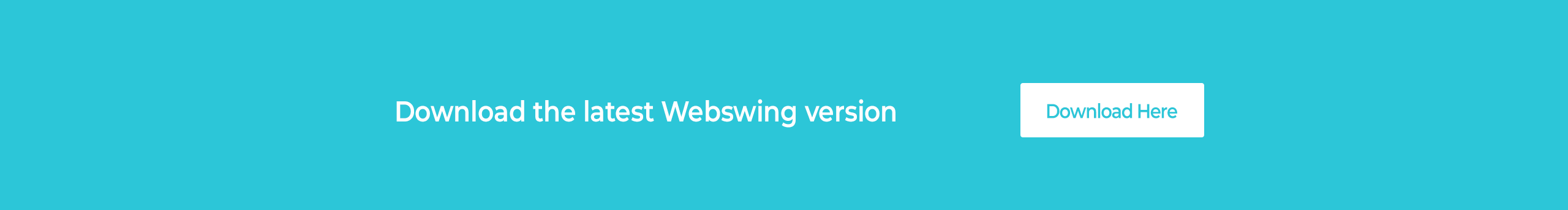 Webswing release cycle explained - Webswing